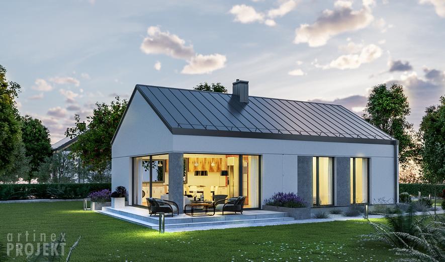 projekt domu D297 Projekt domu D297 - Murator projekty