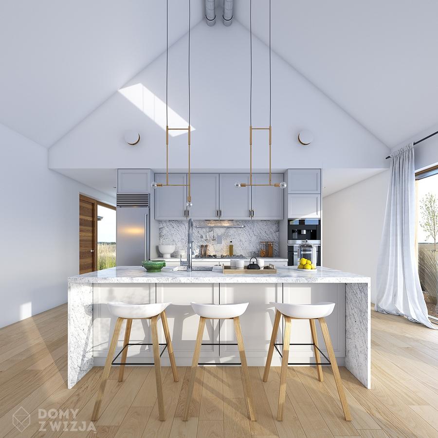 projekt domu DW051 Naturalny 1A - Murator projekty