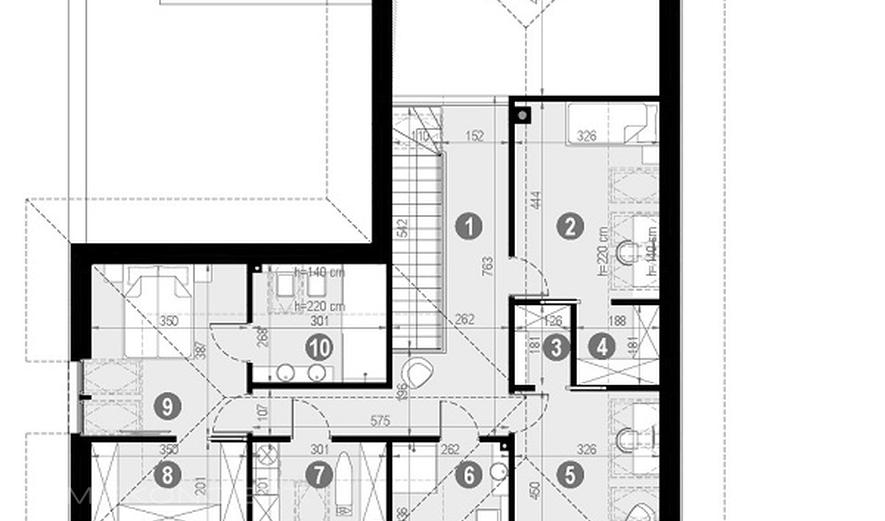 projekt domu HK96 HomeKONCEPT-96 - Murator projekty