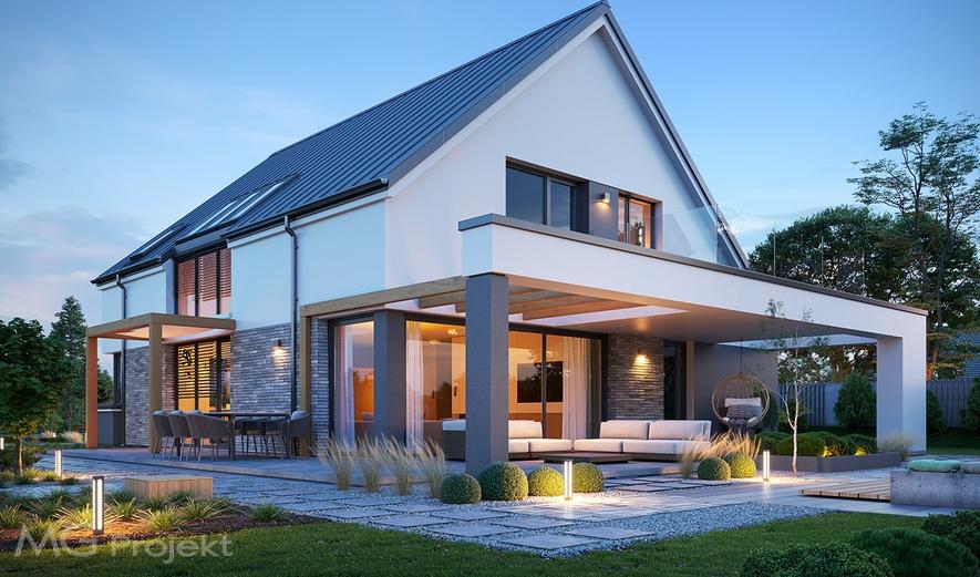 projekt domu MG0668 Amber 2 - Murator projekty