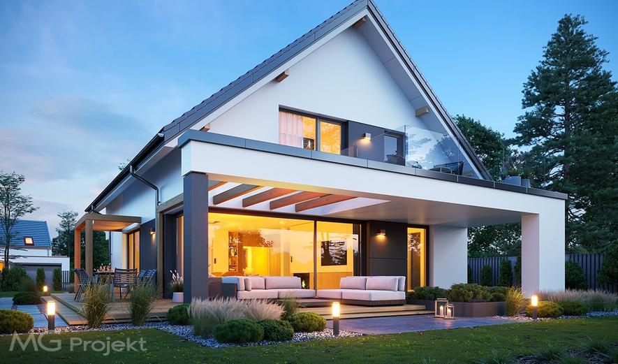 projekt domu MG0669 Amber 3 - Murator projekty