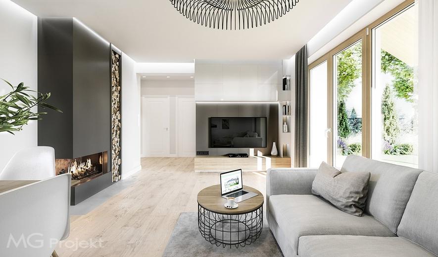 projekt domu MG0033 Biedronka - Murator projekty