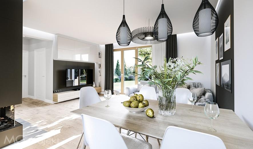 projekt domu MG0033 Biedronka - Murator projekty