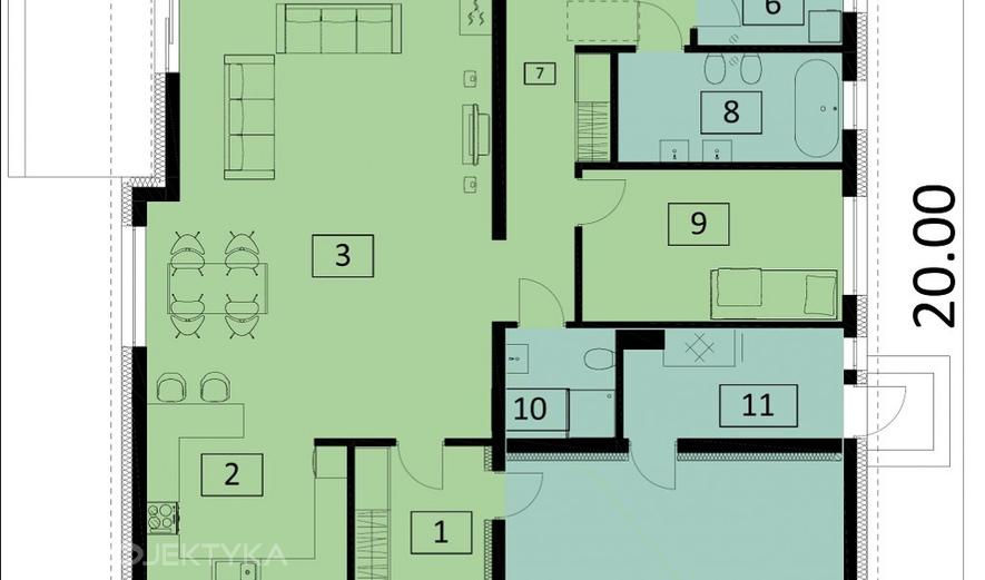 projekt domu Ka23 T Projekt domu Ka23 T - Murator projekty