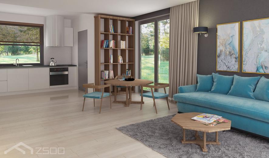 projekt domu Z332D Projekt domu Z332 D - Murator projekty