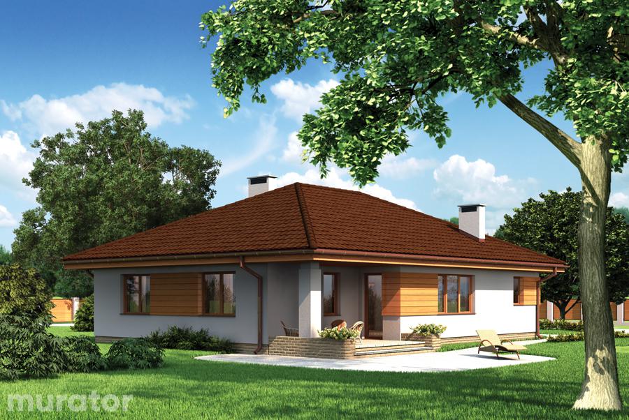 projekt domu M93b Jesienna zaduma - wariant II - Murator projekty